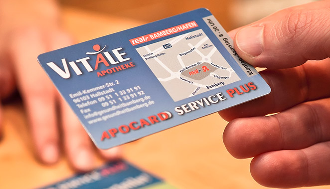Kundenkarte – Vitale Apotheke